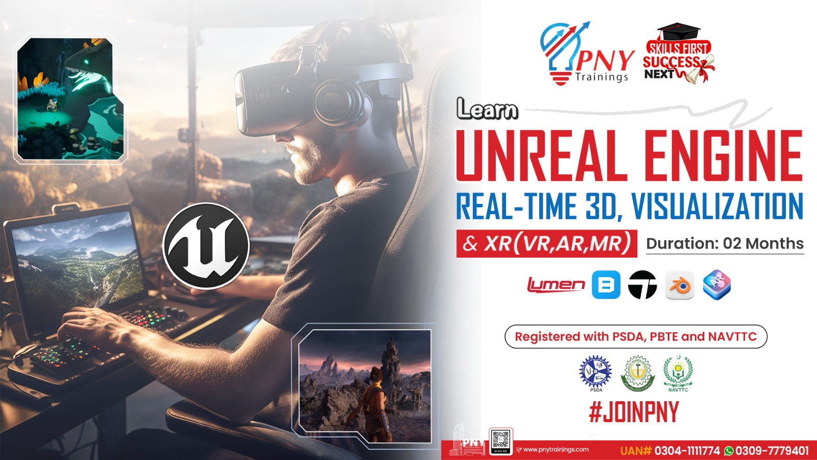 Unreal Engine Course in Lahore, 3D Visualization & Game Development